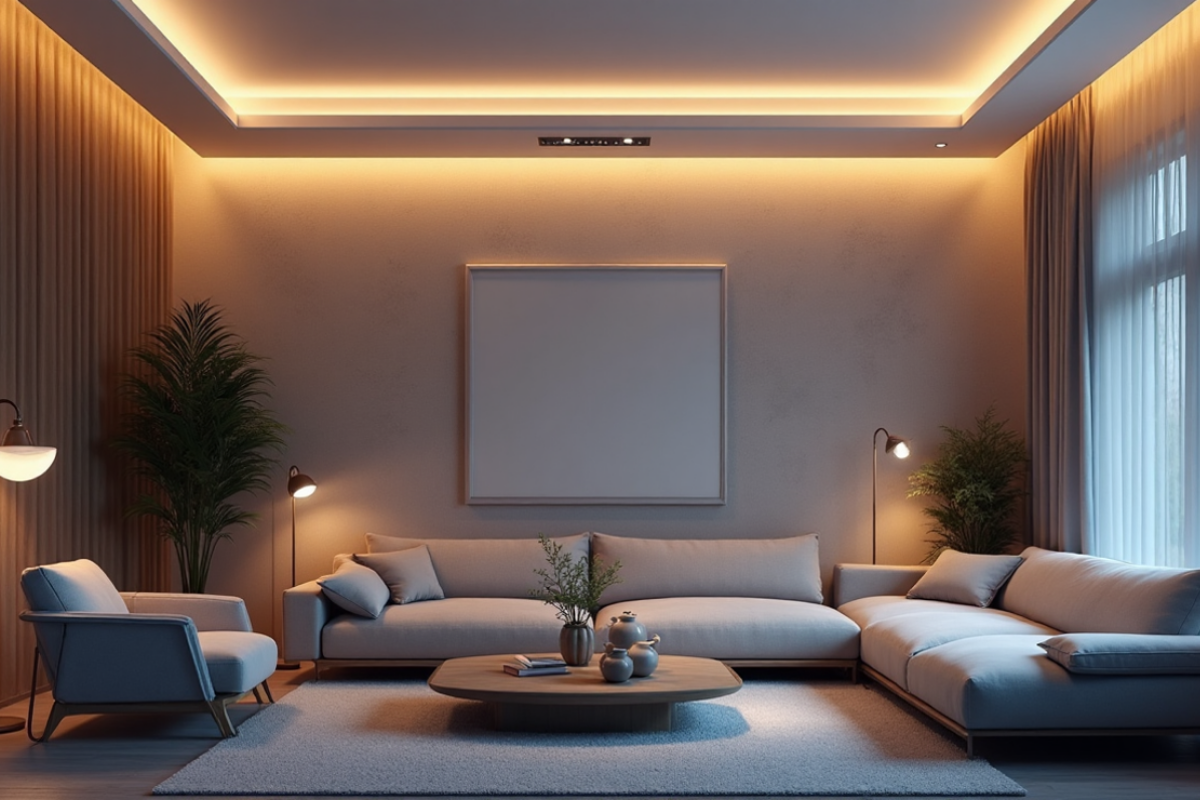 LED Strip Lights for Living Rooms: Warm, Layered Ambience